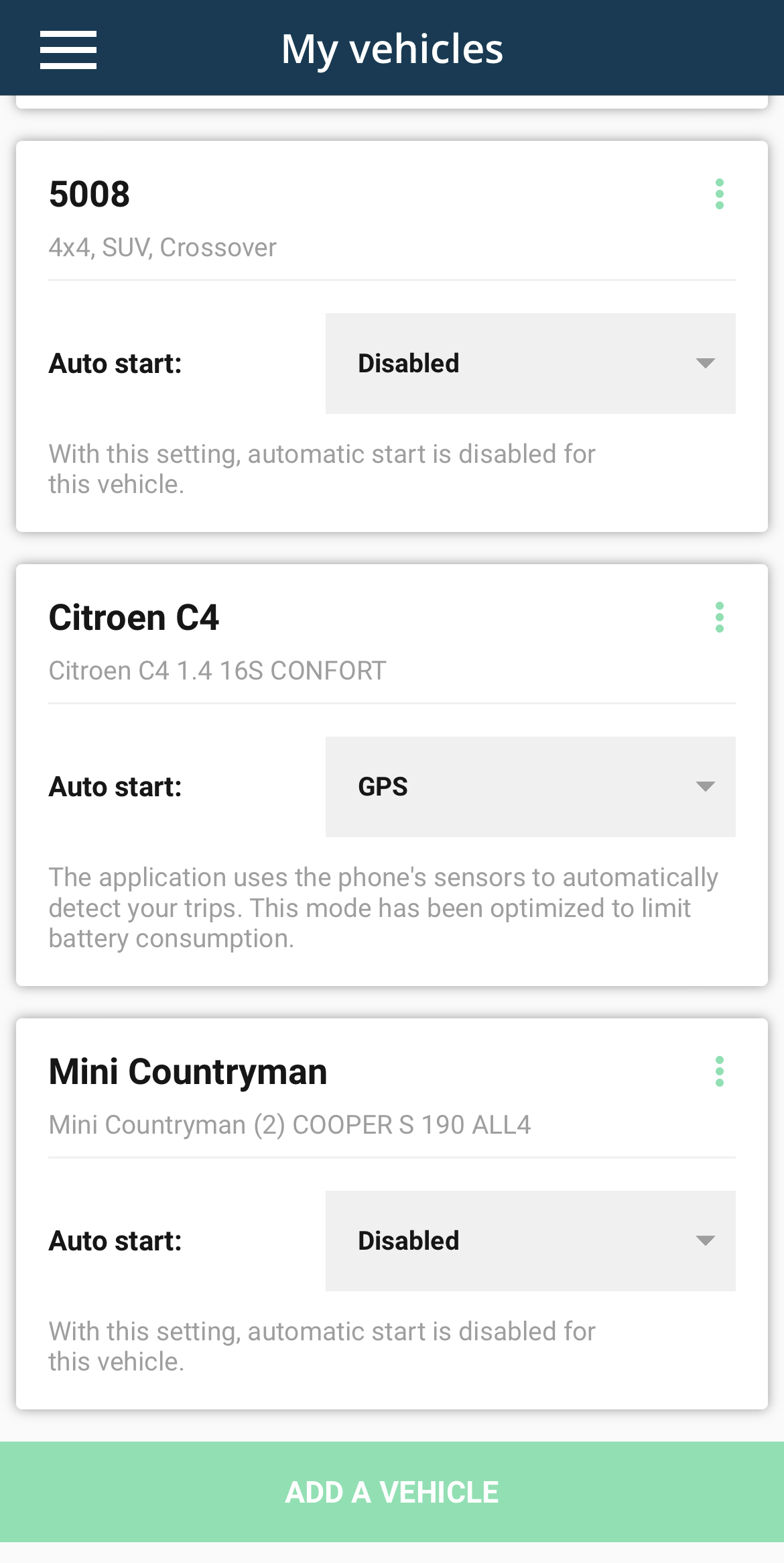 Is it possible to edit the vehicle name? – Support Centre - DriveQuant
